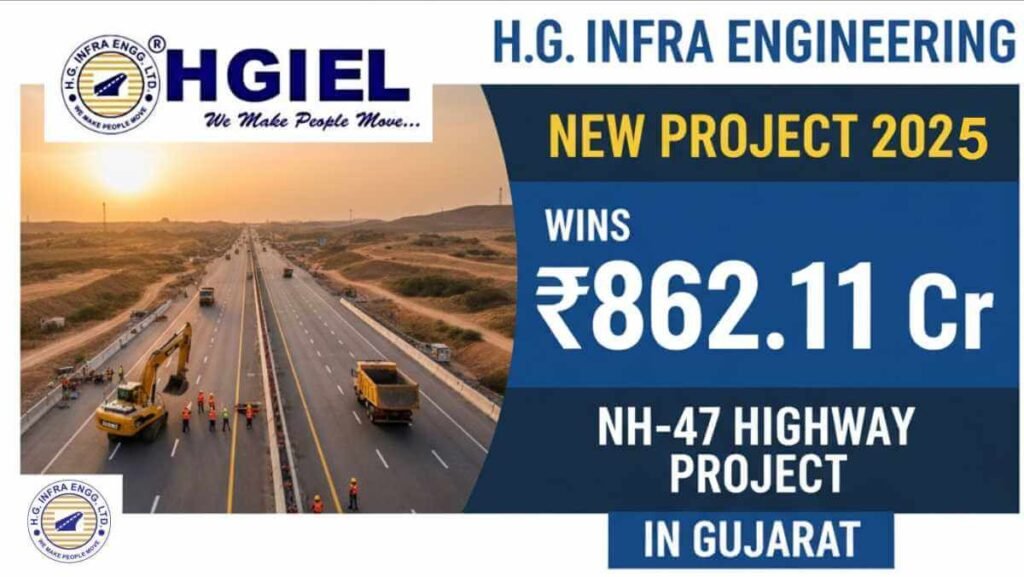H.G. Infra Engineering New Project 2025 | Wins ₹862.11 Cr NH-47 Highway ...